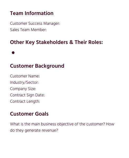 Free Customer Success Meeting Agenda Templates