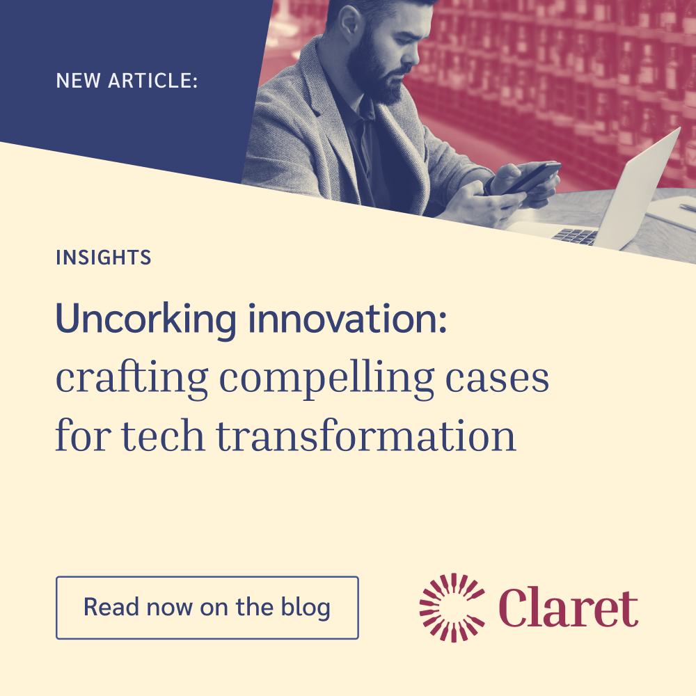 Uncorking innovation: crafting compelling cases for tech transformation