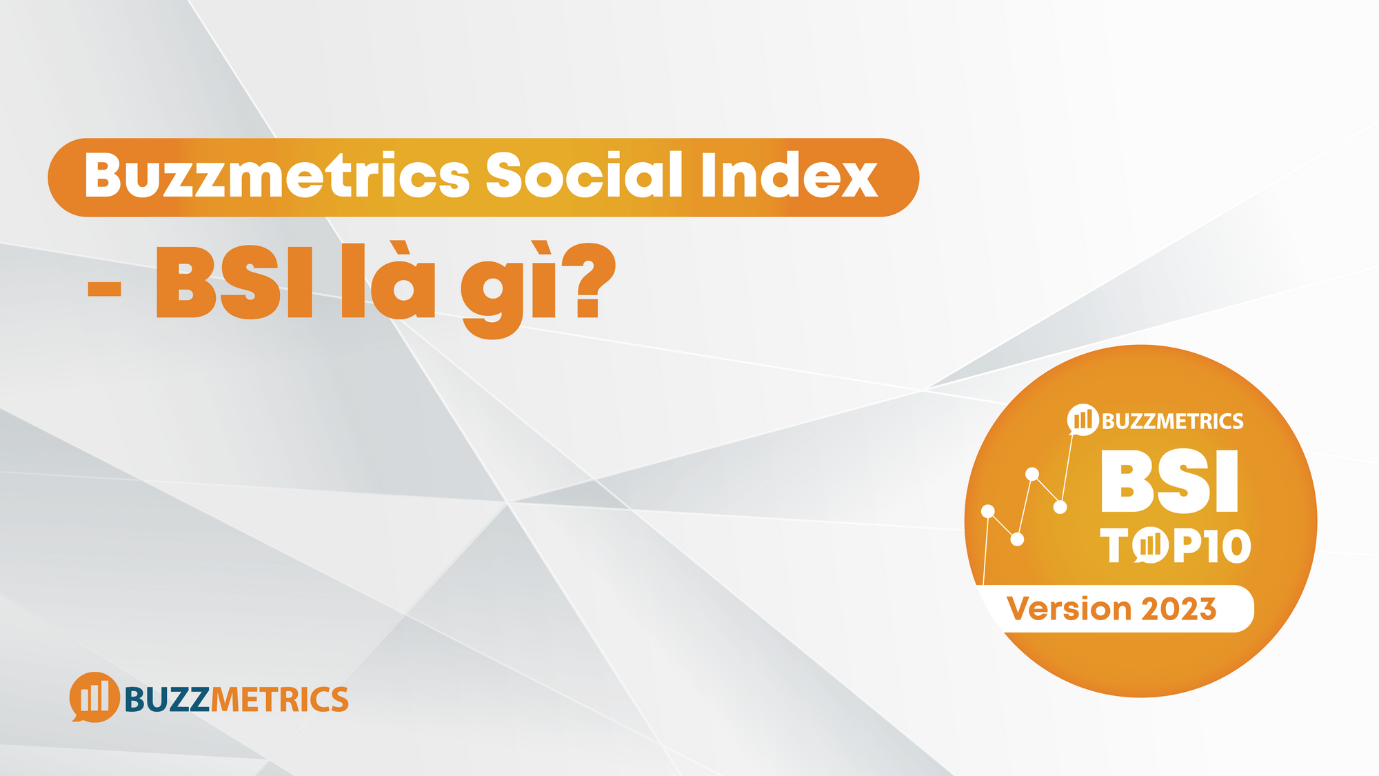 Buzzmetrics Social Index - BSI là gì? | Bài viết BSI | Buzzmetrics
