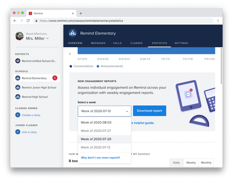 Guide to Using Engagement Reports | Remind