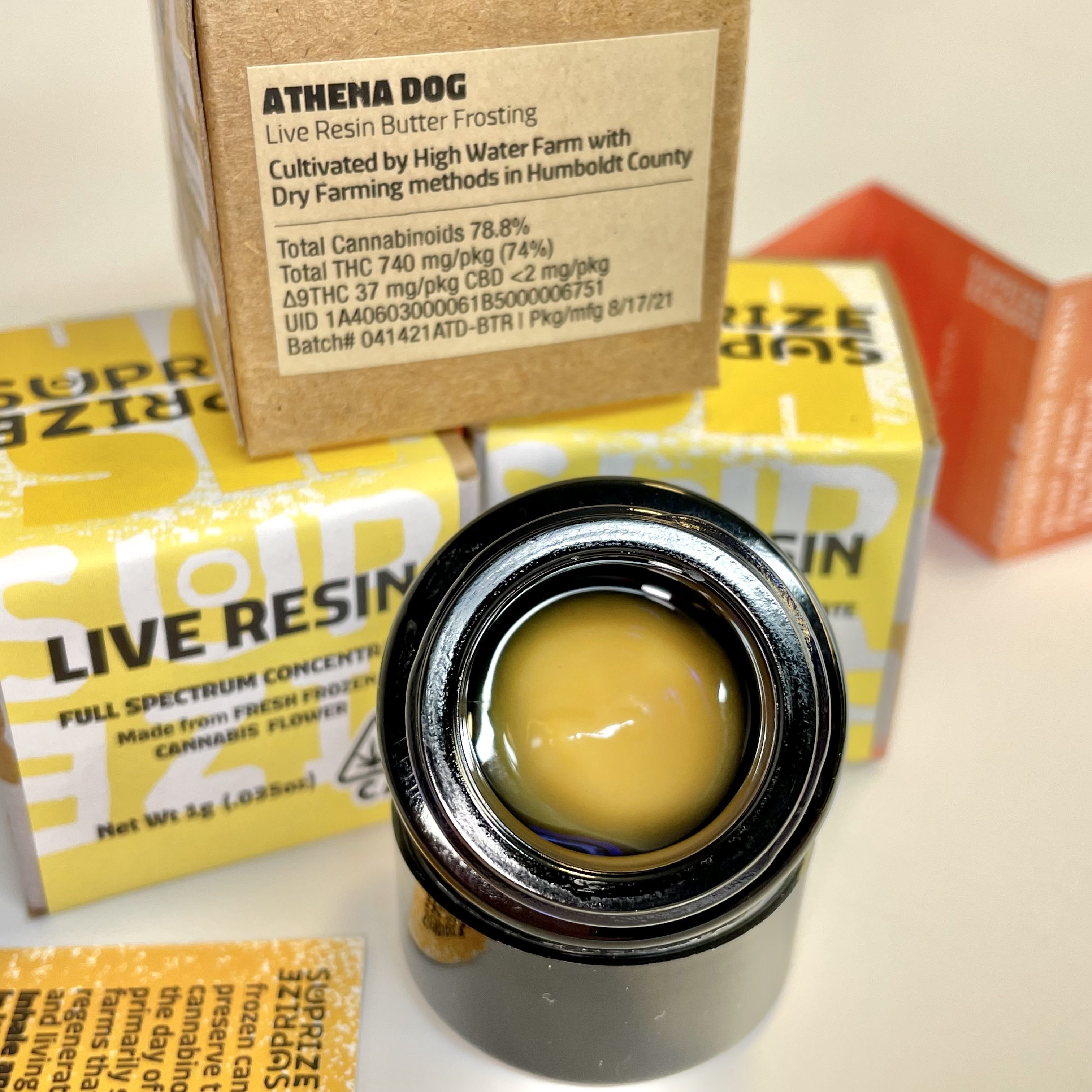 Athena Dog - Live Resin - Suprize Suprize