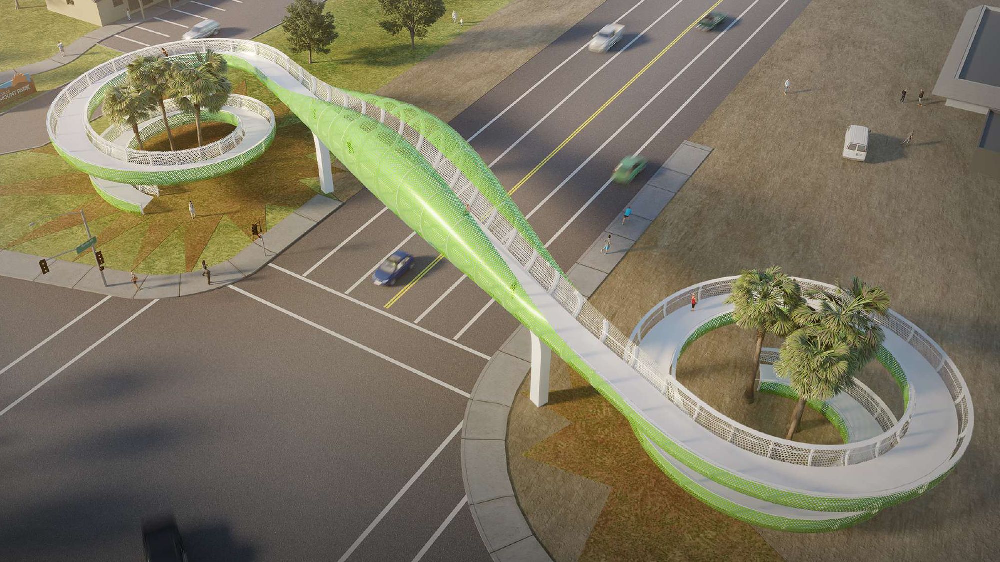 A bridge made with love to keep pedestrians safe | Wonderful CSR