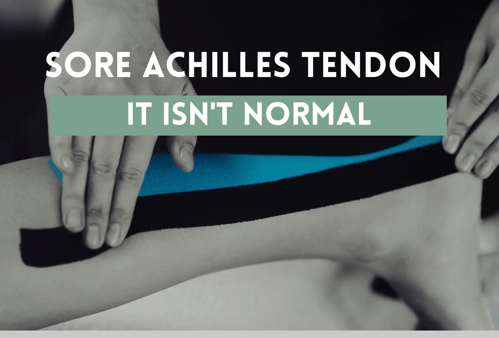 Stop Limping and Start Strengthening - Ground Up Physio