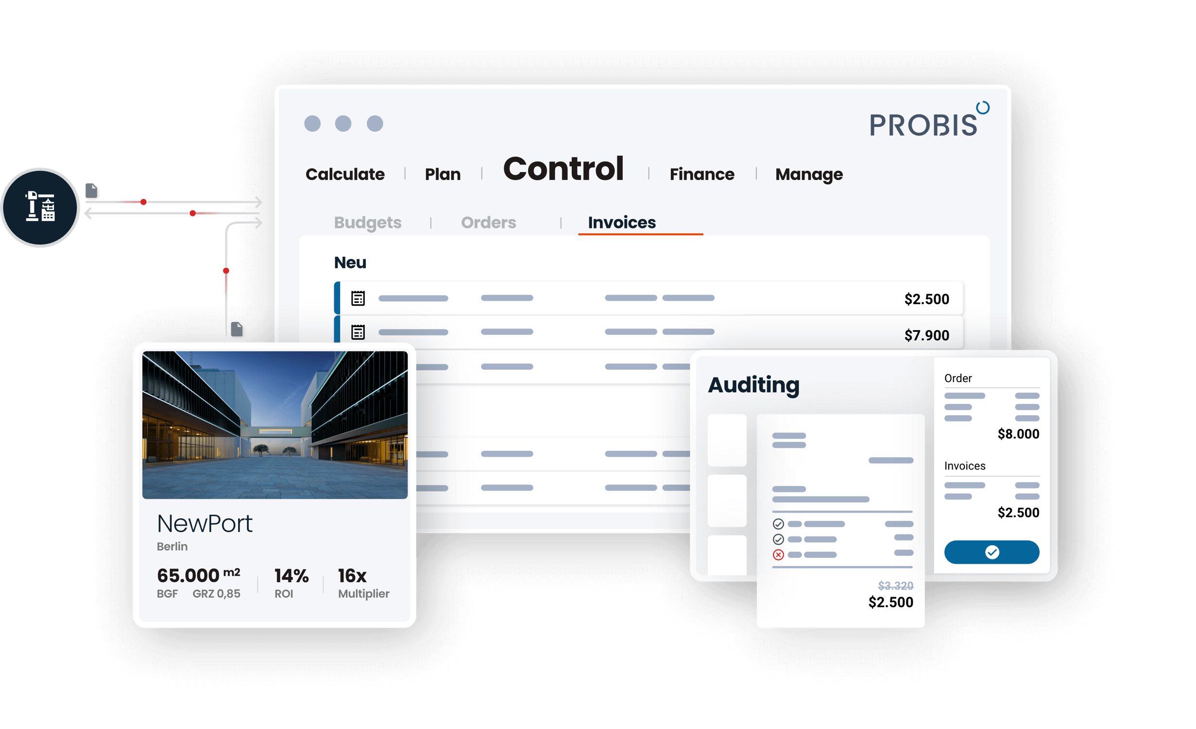 PROBIS° Kostenmanagement- und Projektcontrolling-Software