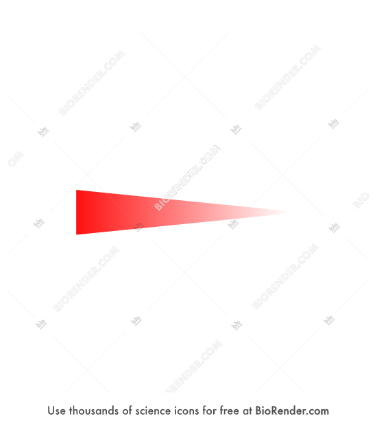 Free Laser beam (cone 2) Icons, Symbols & Images | BioRender