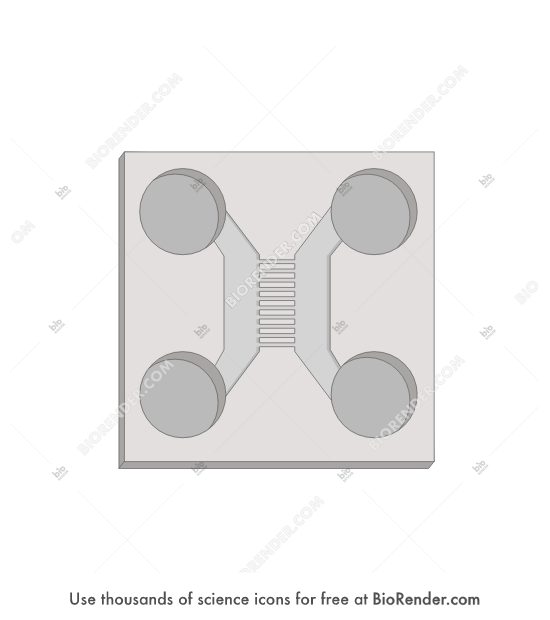 Free Microfluidic device (empty) Icons, Symbols & Images | BioRender