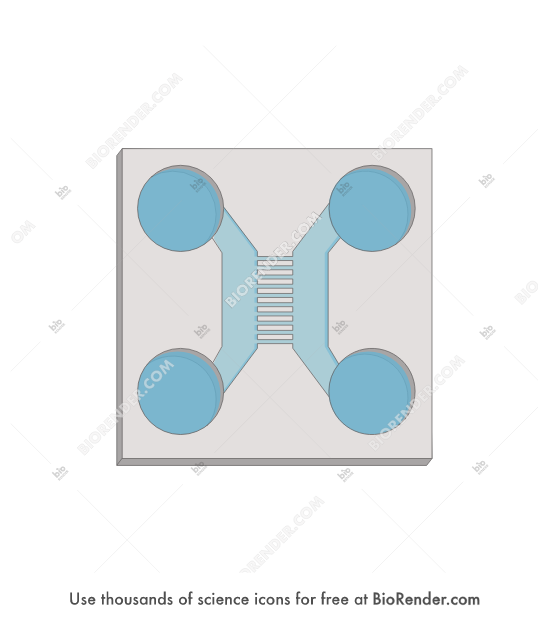 Free Microfluidic device (full) Icons, Symbols & Images | BioRender
