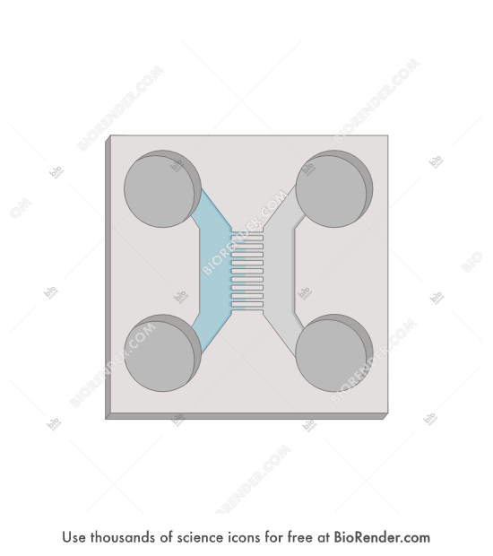 Free Microfluidic device (partial 2) Icons, Symbols & Images | BioRender