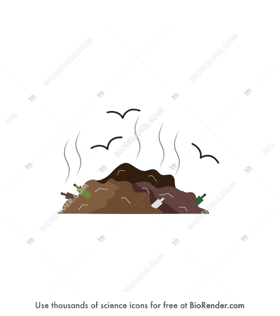 Free Garbage (landfill) Icons, Symbols & Images | BioRender