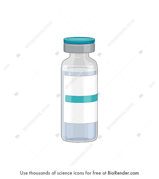 Free Injection vial (small) Icons, Symbols & Images | BioRender