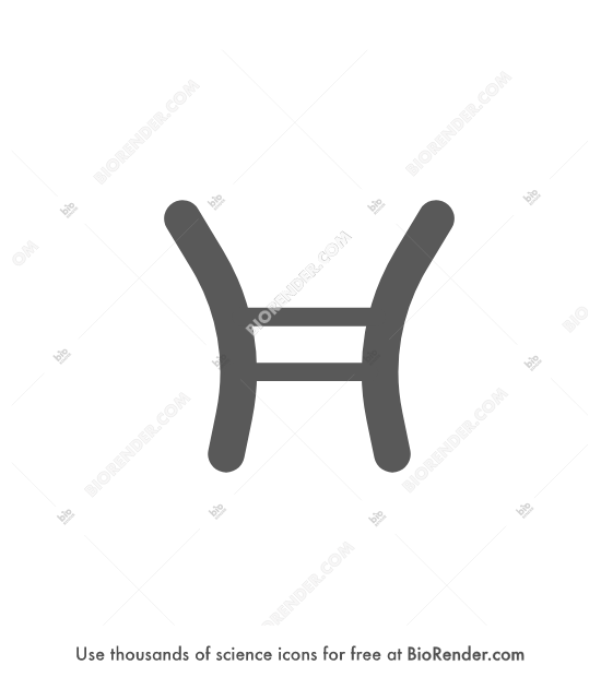 Free Antibody fragment (hinge region, curved) Icons, Symbols & Images ...
