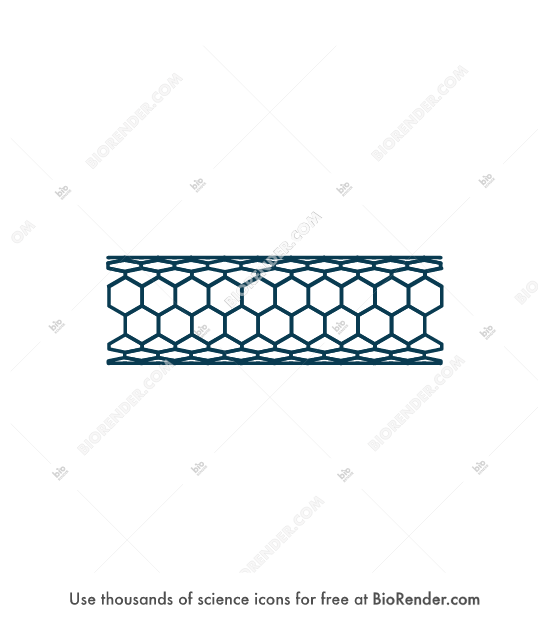 Free Carbon nanotube Icons, Symbols & Images | BioRender