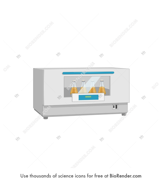 Free Incubated stackable shaker (single, closed) Icons, Symbols ...