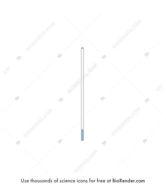 Free Glass capillary tube (eighth) Icons, Symbols & Images | BioRender