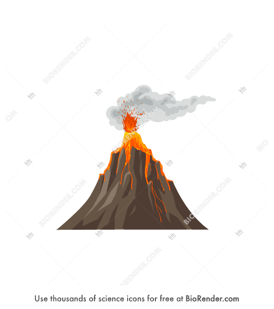 Free Volcano Icons, Symbols & Images | BioRender
