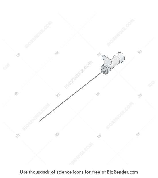 Free Peripheral venous catheter (flashplug needle) Icons, Symbols ...
