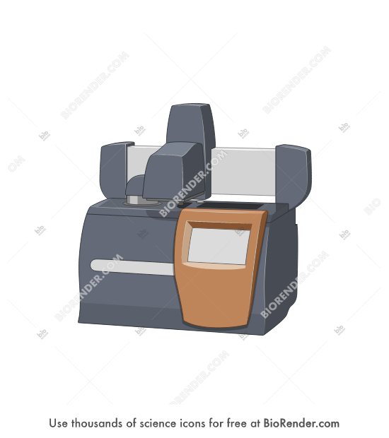 Free Differential scanning calorimeters (DSC 2500) Icons, Symbols ...