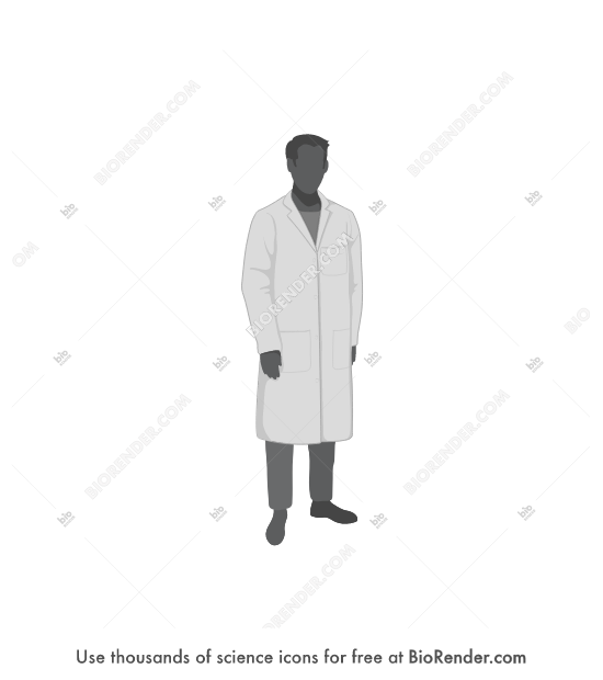 Free Male (with lab coat) Icons, Symbols & Images | BioRender