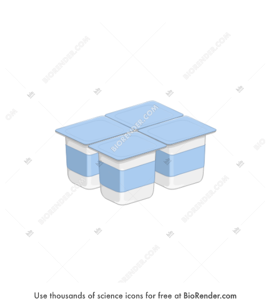 Free Yogurt (pack) Icons, Symbols & Images | BioRender