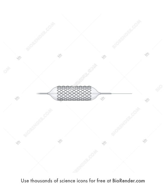 Free Angioplasty (balloon, inflated with stent) Icons, Symbols & Images ...