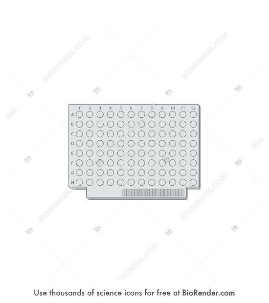 Free MALDI target plate (96 positions) Icons, Symbols & Images | BioRender