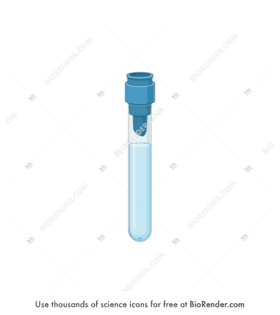 Free Test tube (5ml, 3/4, with celltrics) Icons, Symbols & Images ...