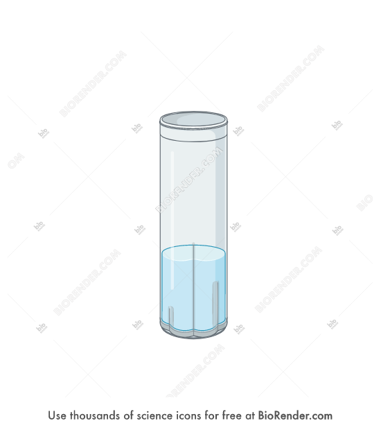 Free Bioreactor tube (20ml) Icons, Symbols & Images | BioRender