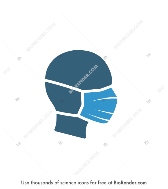 Free Person wearing surgical mask Icons, Symbols & Images | BioRender