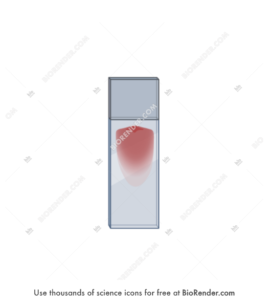 Free Microscope slide (top view, with smear) Icons, Symbols & Images ...