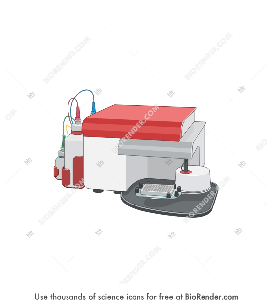 Free Flow cytometer (BD Accuri C6) Icons, Symbols & Images | BioRender