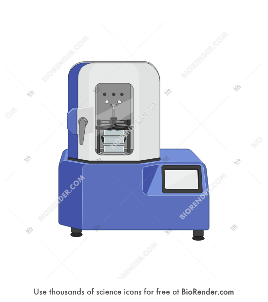 Free Laboratory mixer (LabRAM, with three deep well plates) Icons ...