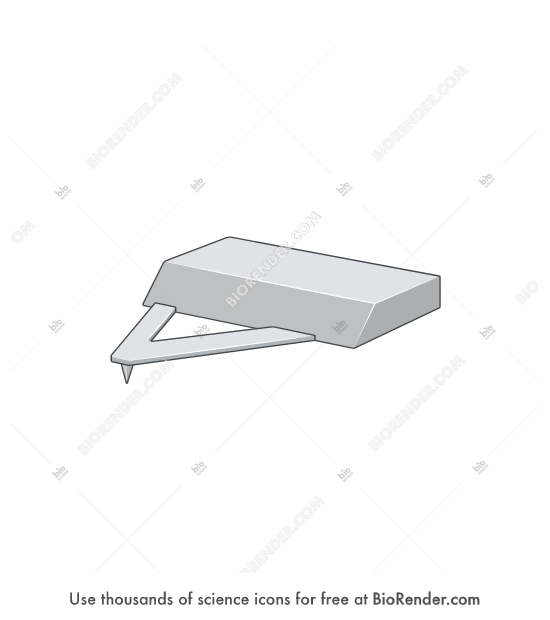 Free Atomic Force Microscopy Cantilever Icons Symbols And Images Biorender