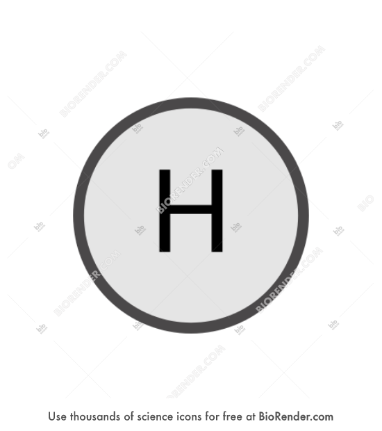 Free 01 Hydrogen Icons, Symbols & Images | BioRender
