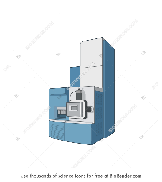 Free Mass spectrometer (G2-XS QTof) Icons, Symbols & Images | BioRender