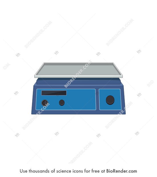 Free Orbital shaker (frontal view) Icons, Symbols & Images | BioRender