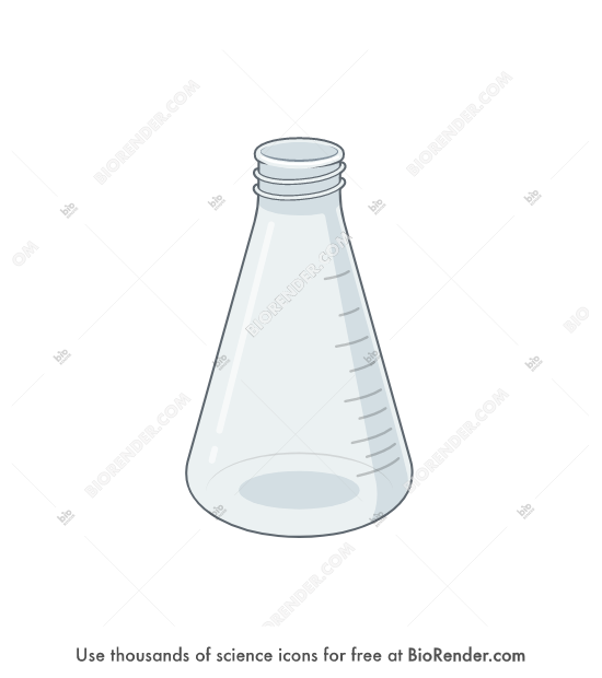 Free Shake flask (empty) Icons, Symbols & Images | BioRender