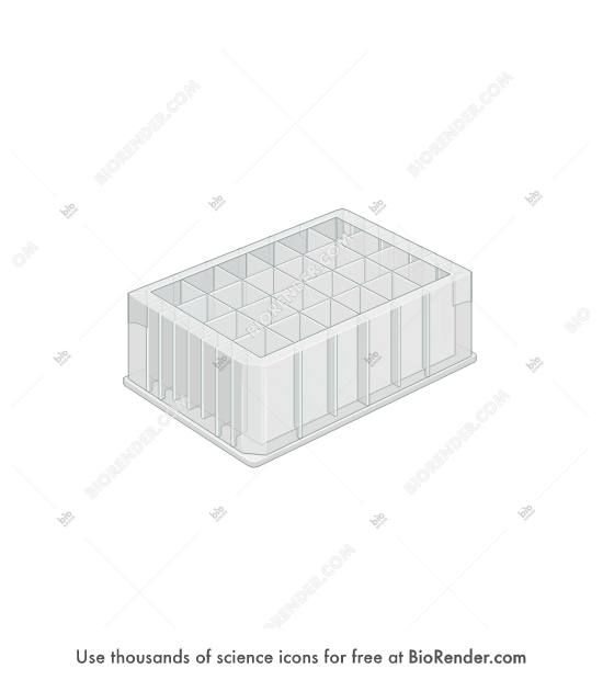 Free Deep well plate (24-well) Icons, Symbols & Images | BioRender