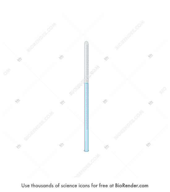 Free Eudiometer (with liquid) Icons, Symbols & Images | BioRender