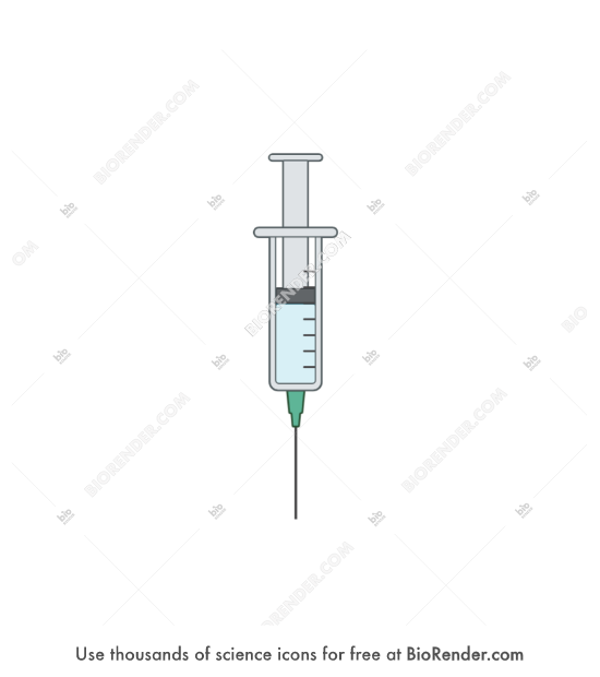 Free Syringe (editable, graduated) Icons, Symbols & Images | BioRender