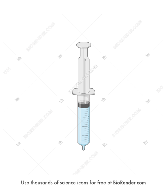 Free Syringe (large, full) Icons, Symbols & Images | BioRender