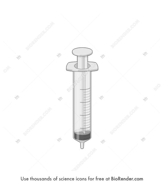 Free Syringe (large, empty) Icons, Symbols & Images | BioRender