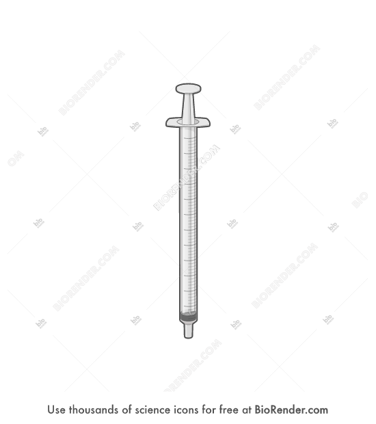 Free Syringe (small, empty) Icons, Symbols & Images | BioRender