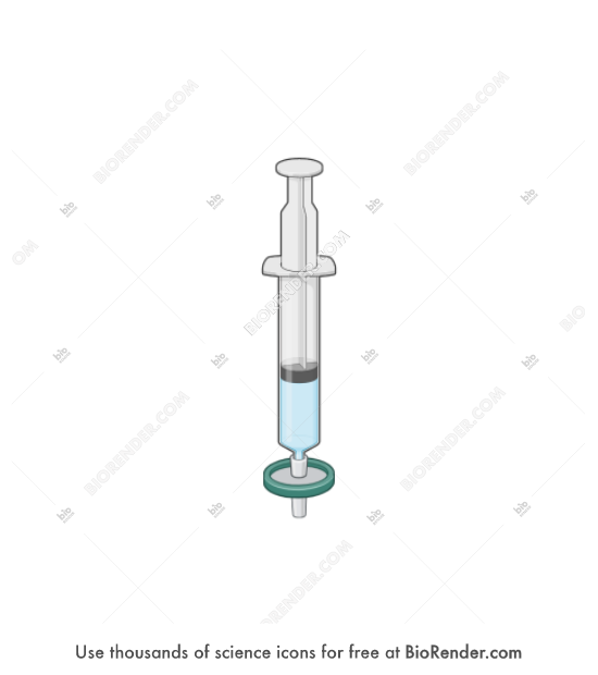 Free Syringe with filter Icons, Symbols & Images | BioRender