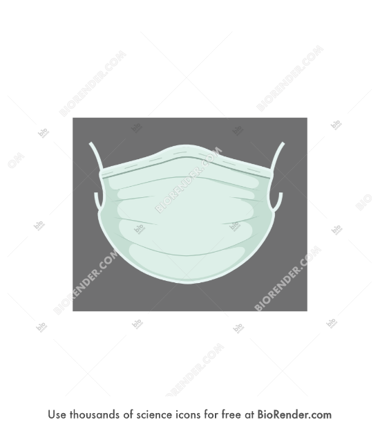 Free Mask (green, light outline) Icons, Symbols & Images | BioRender