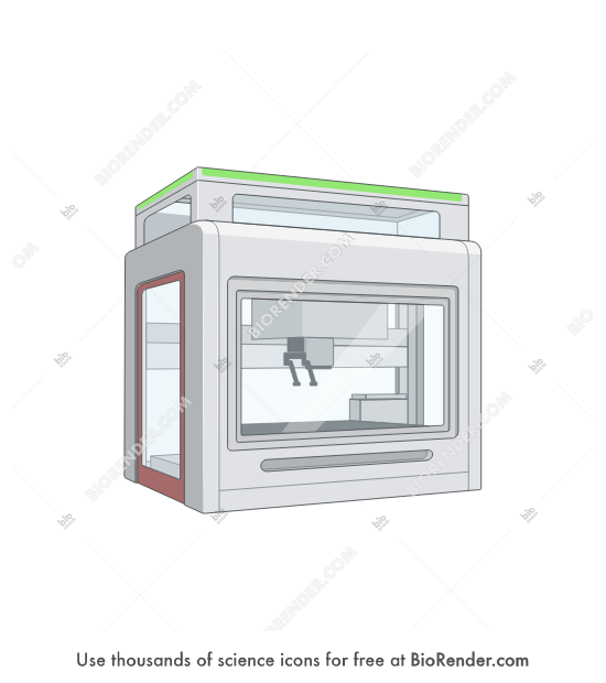 Free Biomek automated liquid handler Icons, Symbols & Images | BioRender