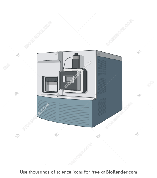 Free Mass spectrometer (Xevo TQ-XS) Icons, Symbols & Images | BioRender