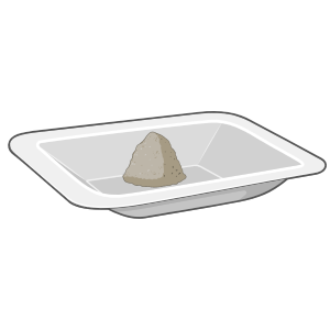 Free Weighing boat (with powder) Icons, Symbols & Images | BioRender