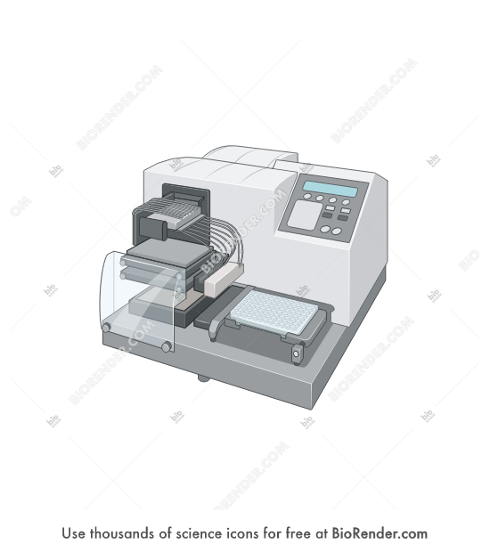 Free Plate washer (Biotek EL406) Icons, Symbols & Images | BioRender