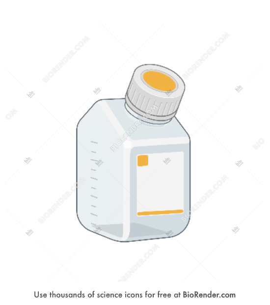 Free Medium flask (with cap) Icons, Symbols & Images | BioRender