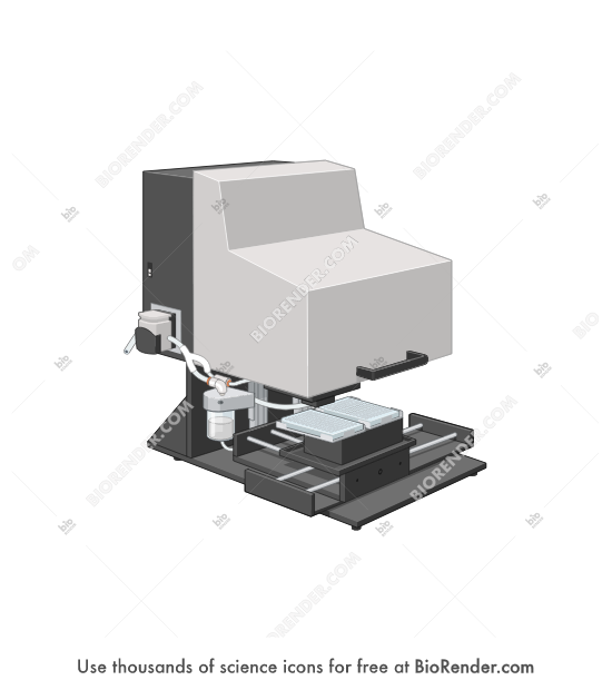 Free Flow cytometer (COPAS Flow Pilot) Icons, Symbols & Images | BioRender